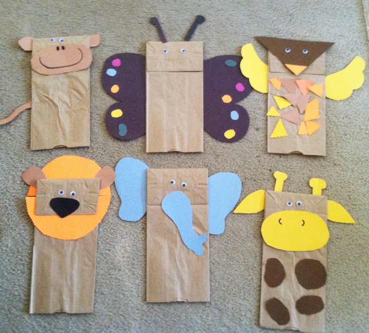 Paper Bag Crafts For Kids Crafts And Worksheets For Preschool Toddler
